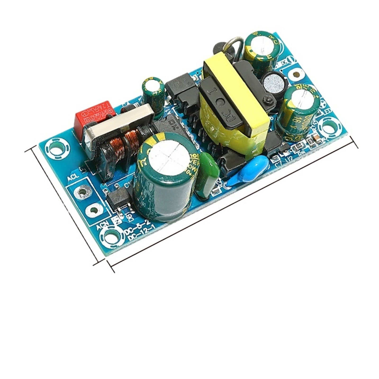 Isolated Switching Power Supply Module AC 100-240V To DC 5V 1.5A 2A 9V ...