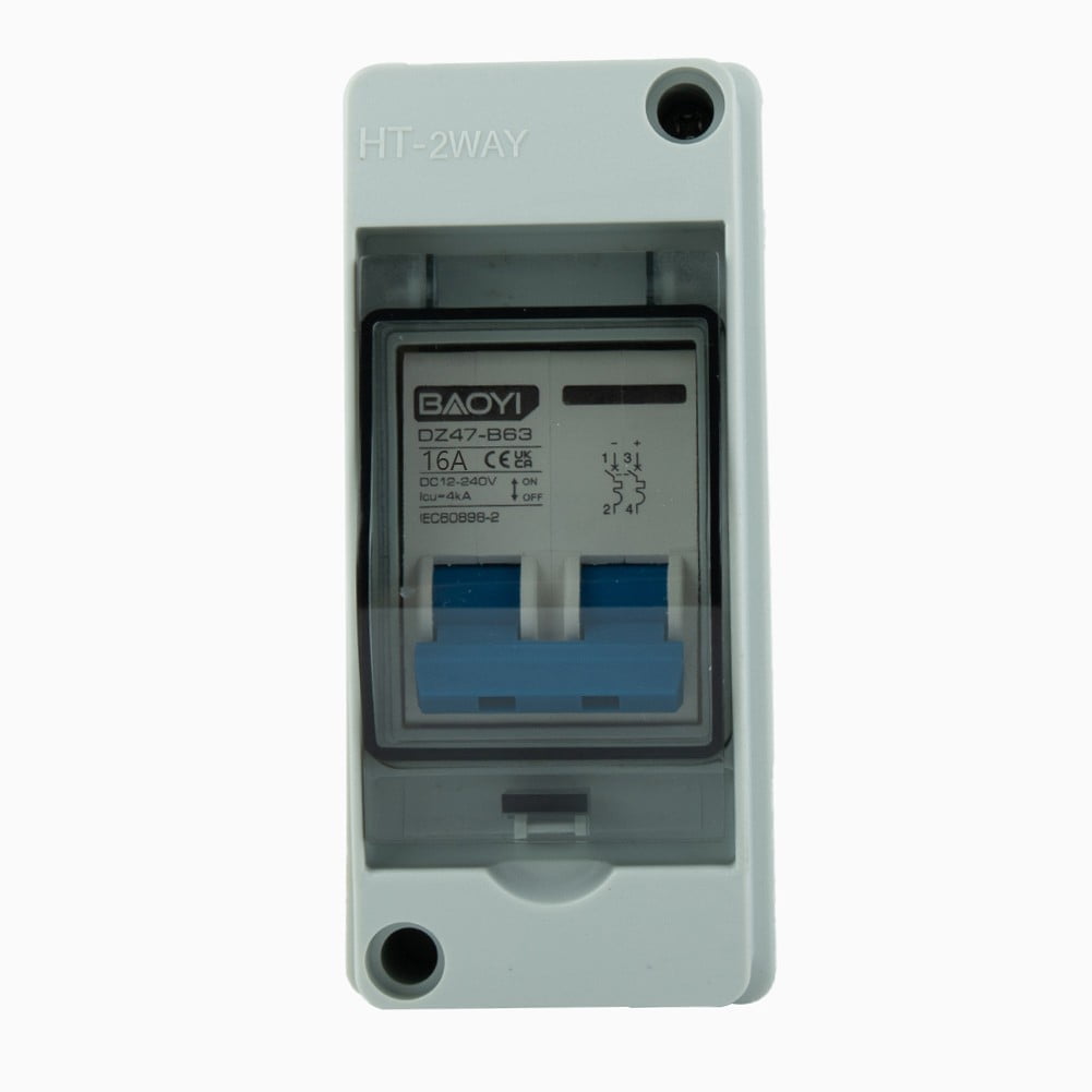 Isolation Box Circuit Breaker Circuit Protection Combiner Box Dc12-240V ...