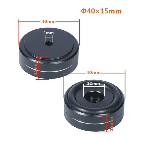 Isolation Feet Pad Aluminum Foot for Music Player Auditory Amplifier ...