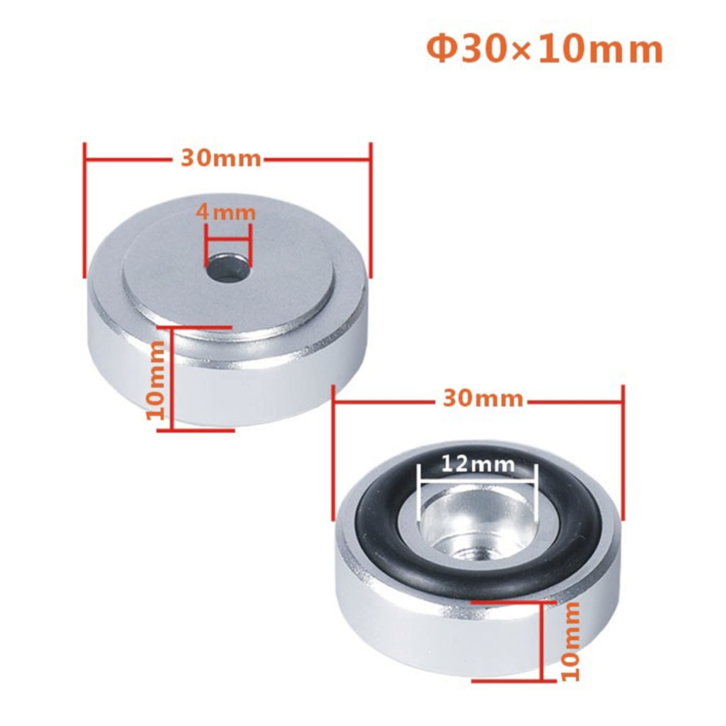 Isolation Feet Pad Auditory Amplifier Isolation Foot Aluminum Shock ...
