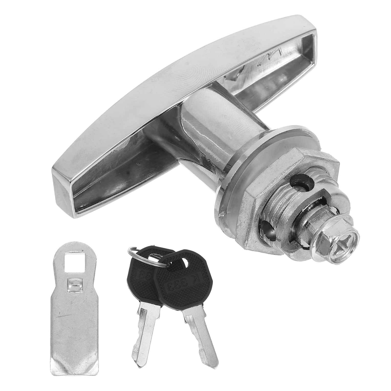 Isolation Pad Generator Electric Box Door Lock 7.80X6.20X3.20CM Silver ...