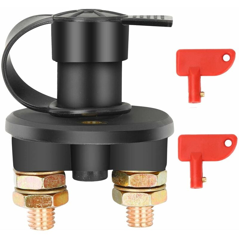 Isolator Switch 12V/24V Battery Isolator Disconnect Max 200A for Car ...