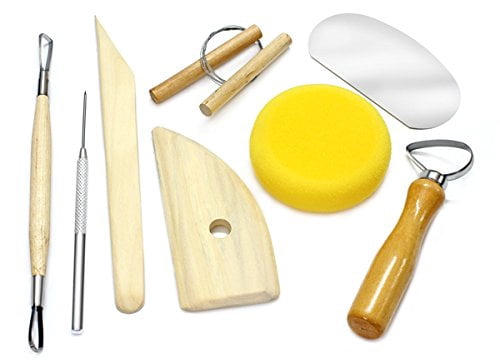 Isomars 8 Piece Pottery Clay Modelling Tool - Walmart.com