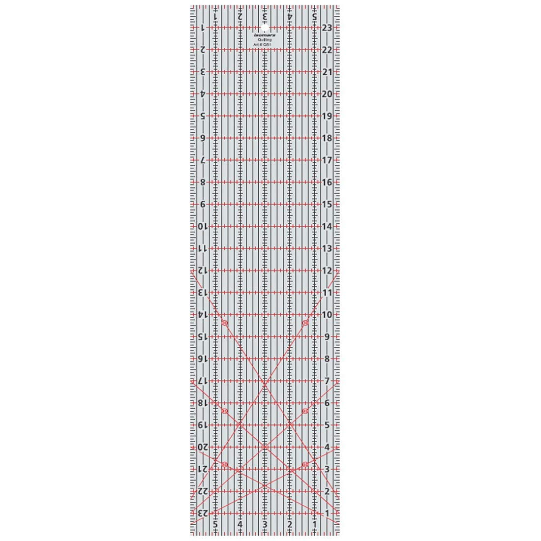 Isomars Imperial Design Quilting Ruler 6 x 24 - Walmart.com