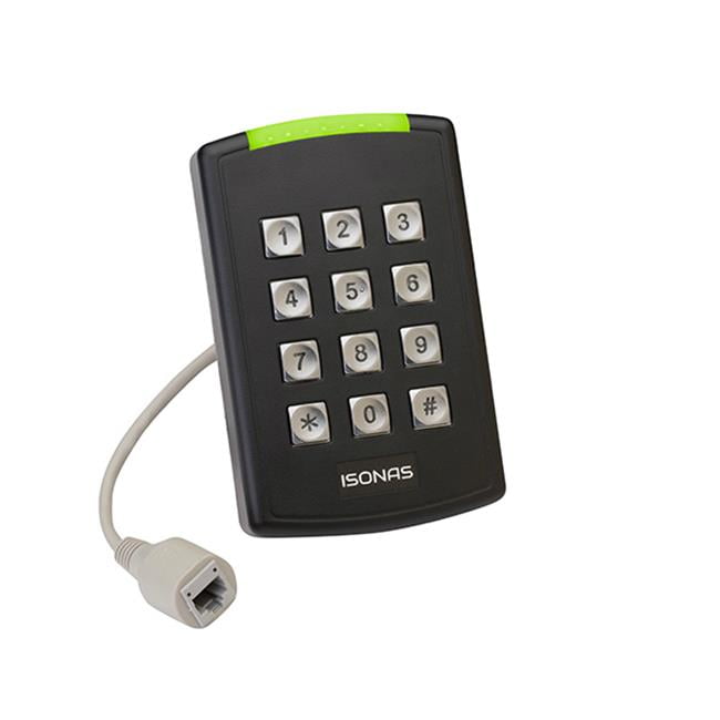 Isonas RC-04-PRX-WK 125kHz BLE Backlit Wall Mount Keypad Reader ...
