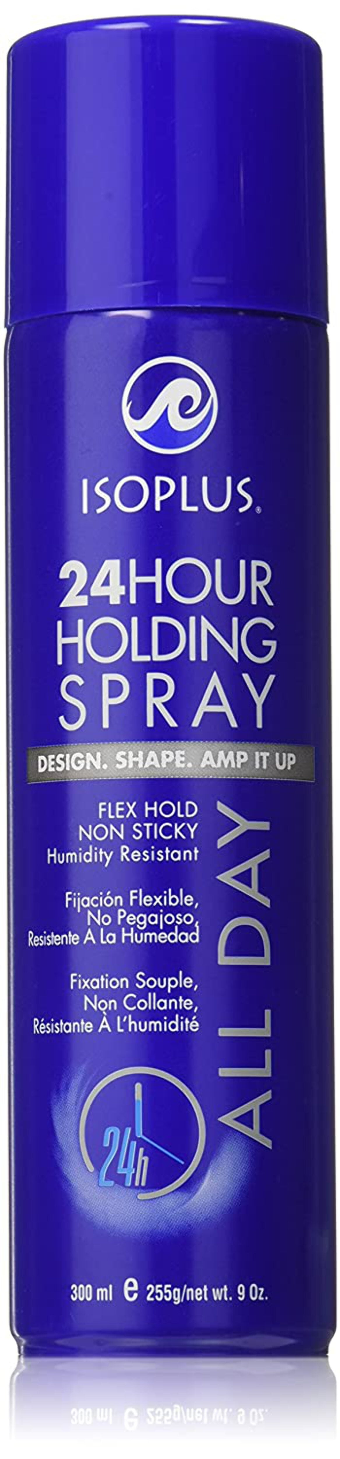 Isoplus 14 Hour Humidity Resistant Hair Spray, Flex Hold Non Sticky, 9 ...