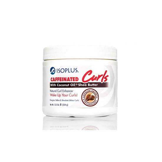 Isoplus Caffeinated Curls with Coconut Oil and Shea Butter, 12 Oz, 2 ...