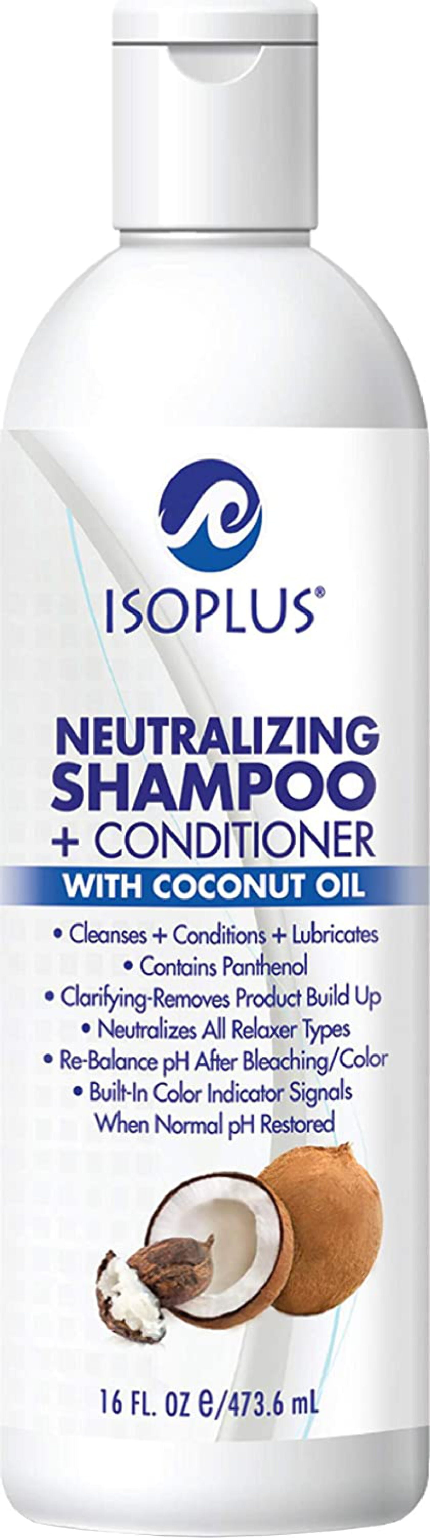 Isoplus Neutralizing Shampoo with Coconut Oil, 8 oz., All Hair Types ...