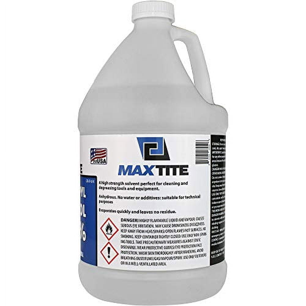 Isopropyl Alcohol 99.9% (4 Pack, 1 Gallon) (4 Gal) - Walmart.com
