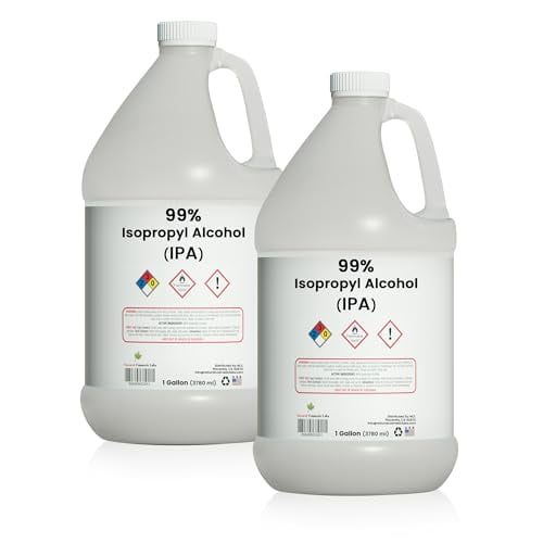 Isopropyl Alcohol 99% (IPA) Medical Grade Rubbing Alcohol by - Made in ...