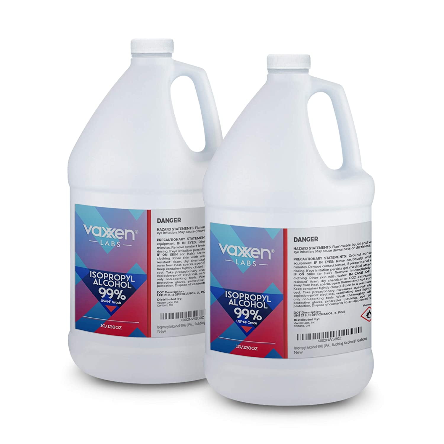 Isopropyl Alcohol 99% (IPA) - USP-NF Grade Concentrated Rubbing Alcohol ...