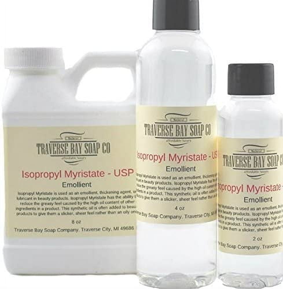 Isopropyl Myristate - USP, 16 oz Safety Sealed Container. Soap Making ...