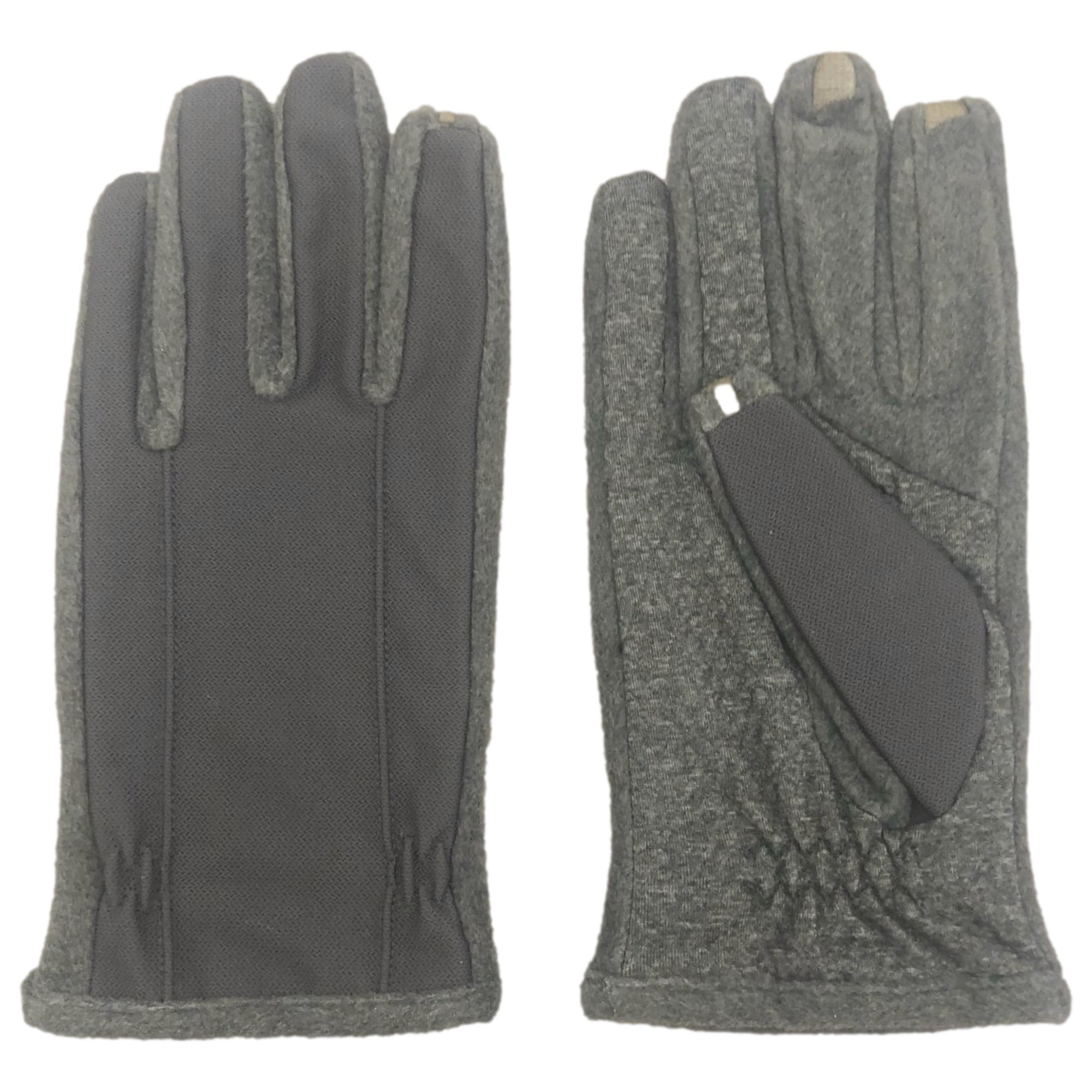 Isotoner Smartouch Mens Charcoal Gray Gloves Touchscreen Tech & Text ...