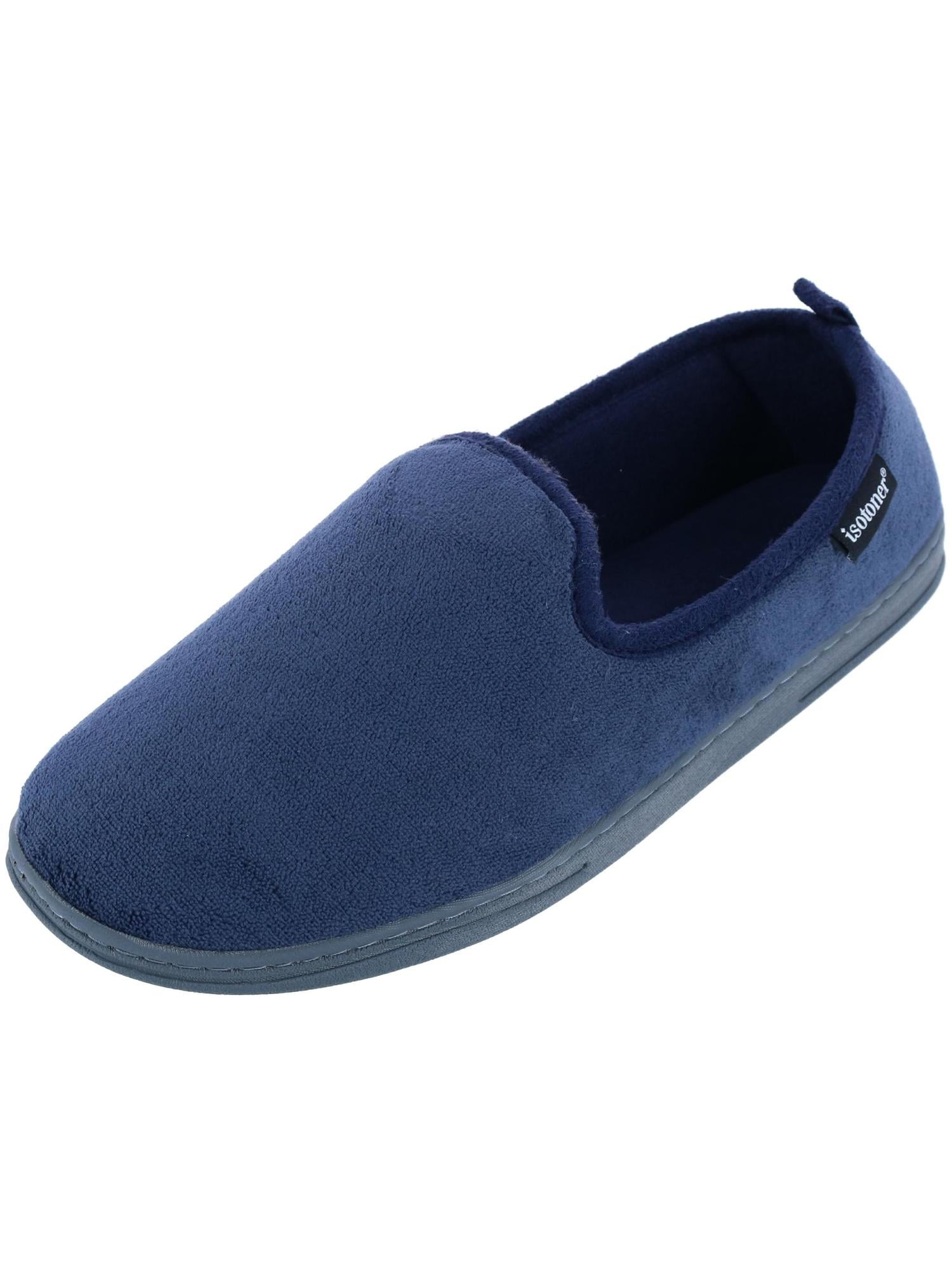 Isotoner Microterry Samson Closed Back Slipper (Men) - Walmart.com