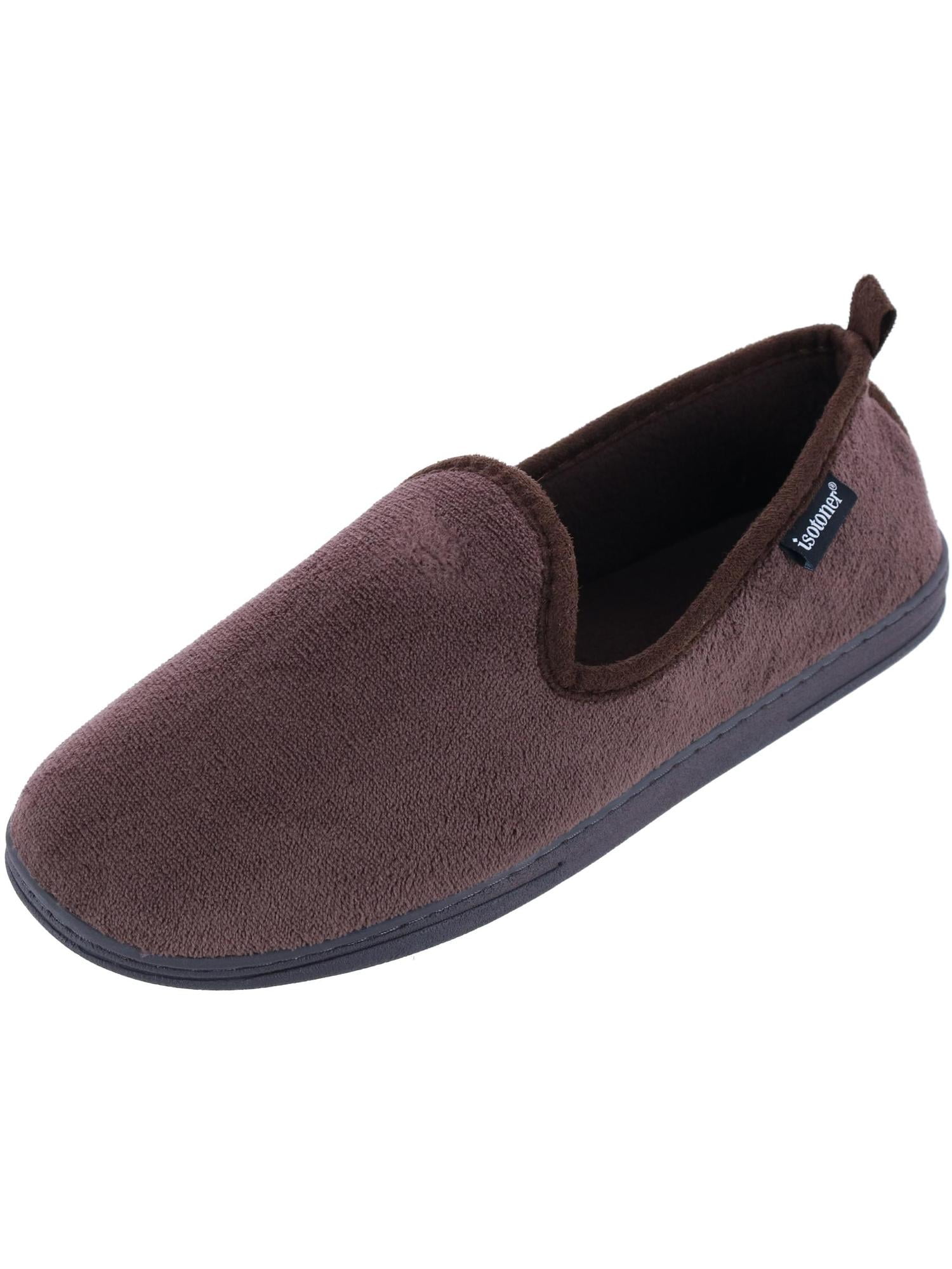 Isotoner Microterry Samson Closed Back Slipper (Men) - Walmart.com