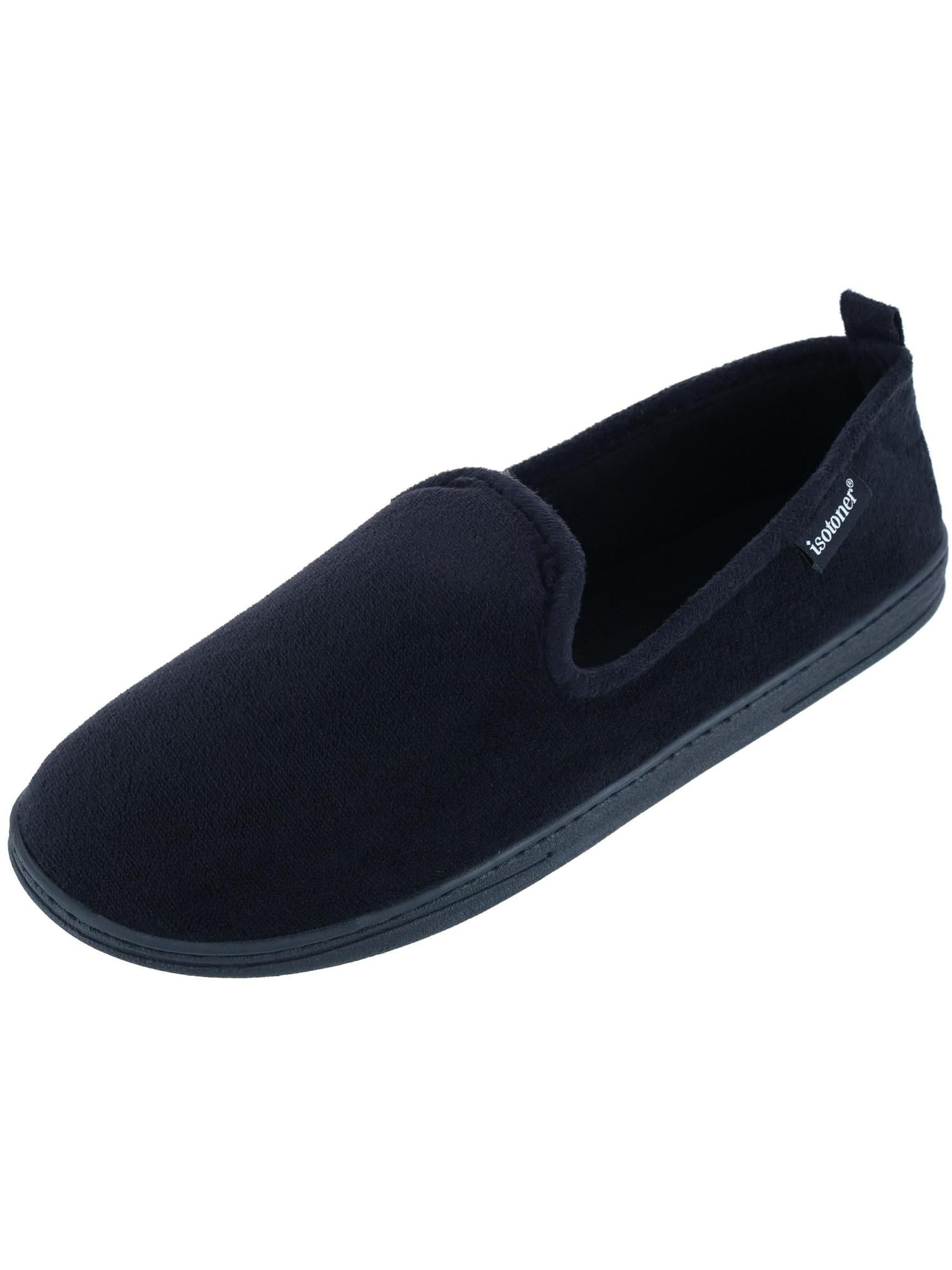 Isotoner Microterry Samson Closed Back Slipper (Men) - Walmart.com