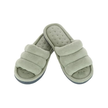 Isotoner Women's Space Knit Andrea Slide Slipper - Walmart.com