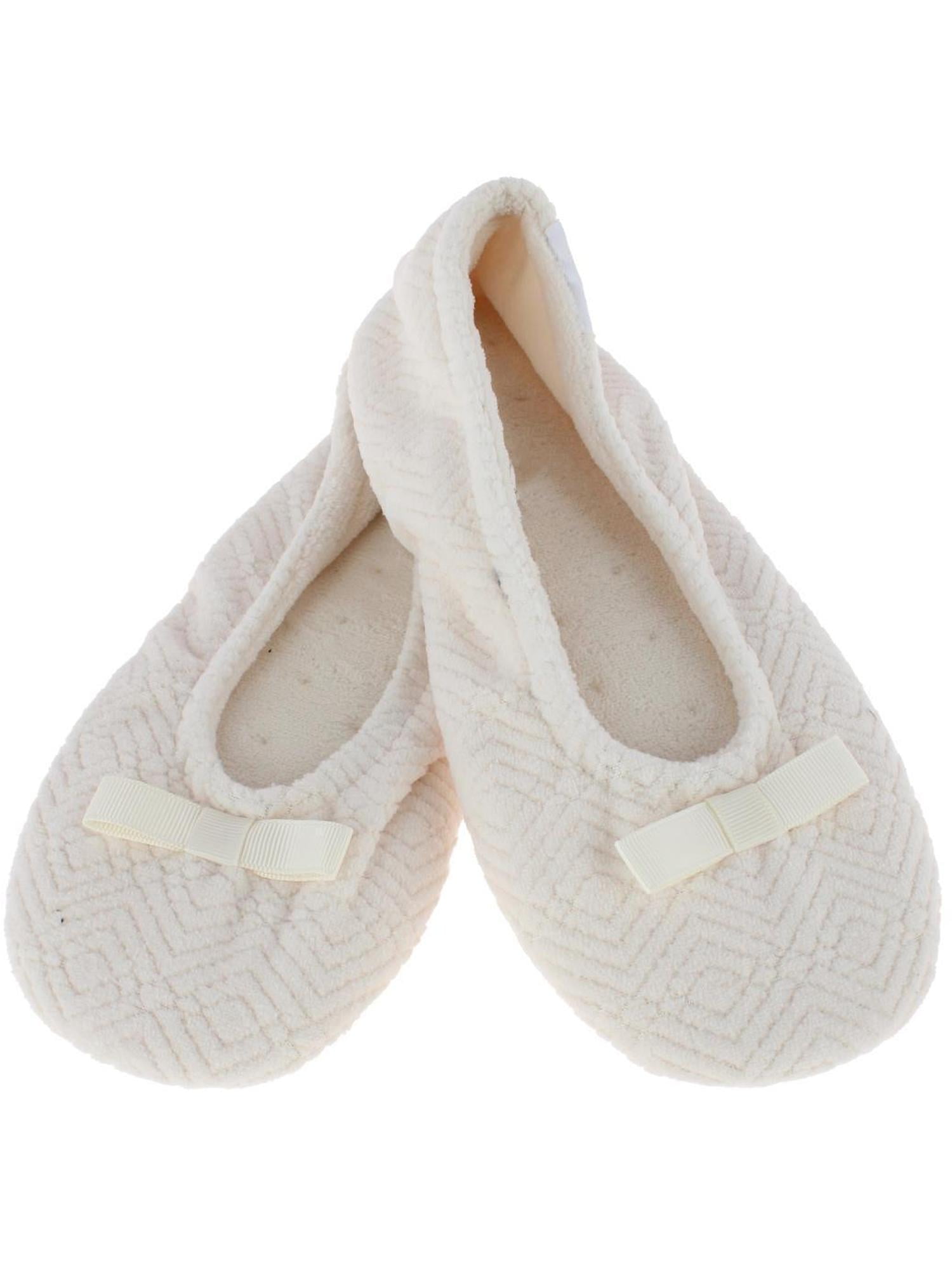 Isotoner Sculpted Microterry Ballerina Slippers (Women) - Walmart.com