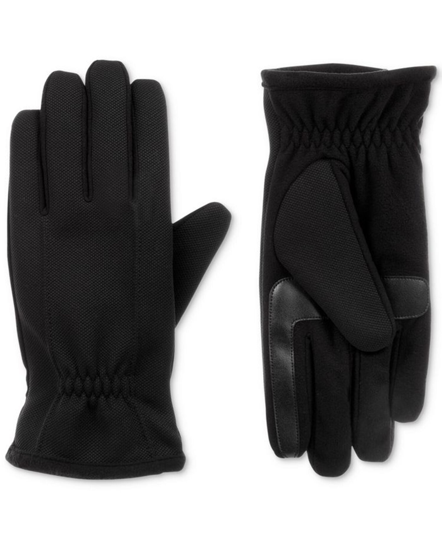 Isotoner Signature Men's Active Gloves Black - Walmart.com