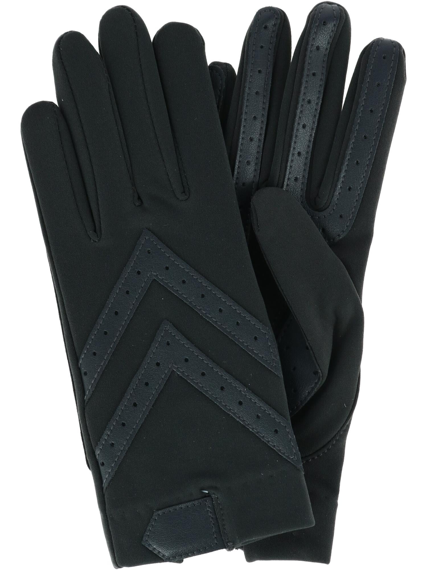 Isotoner Unlined Spandex Touchscreen Winter Driving Glove (Women's ...