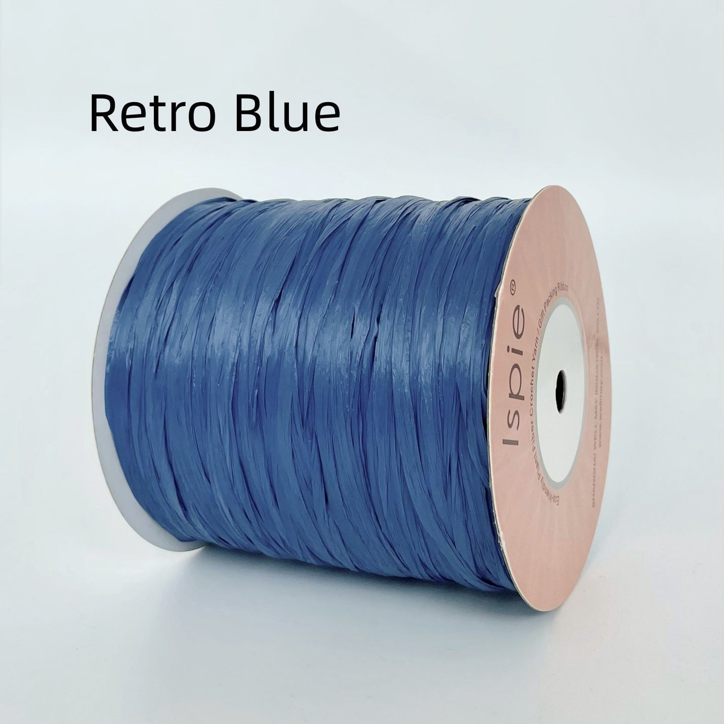 Ispie raffia yarn 270Y, raffia yarn, genuine rayon viscose raffia (Retro Blue) - Walmart.com