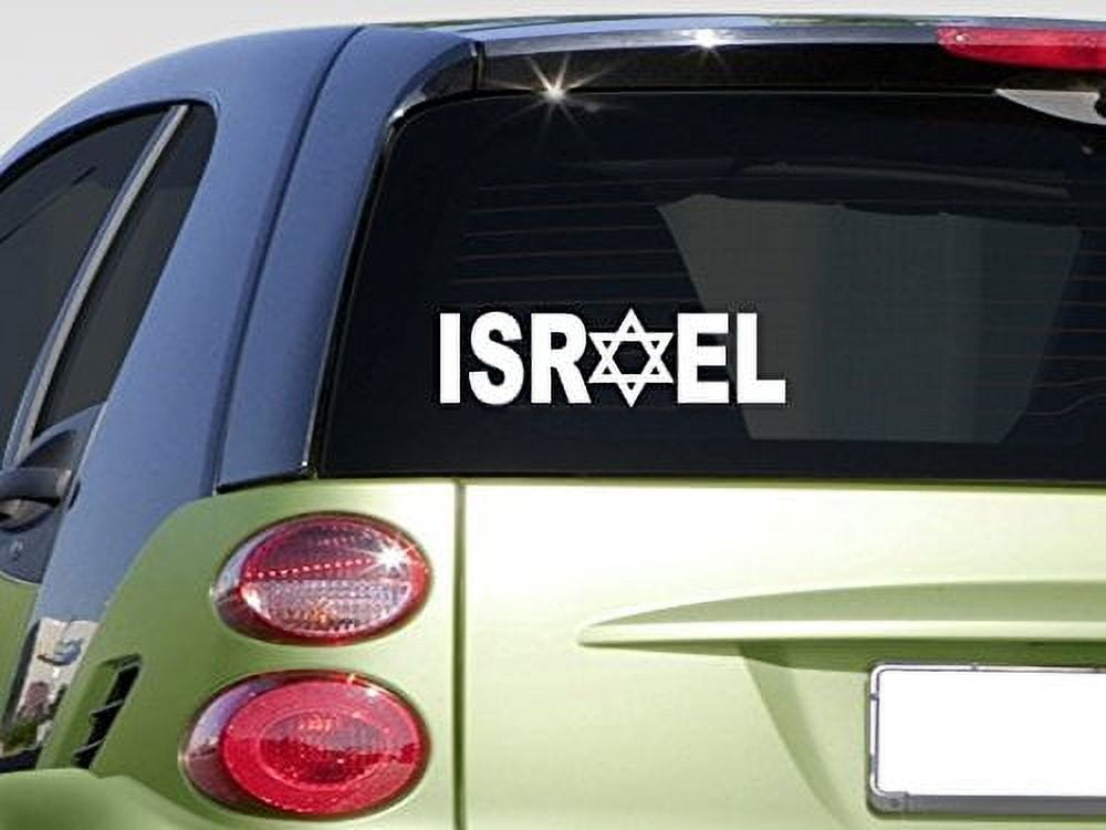 Israel 6" sticker *E846* decal vinyl star of david flag country jewish ...