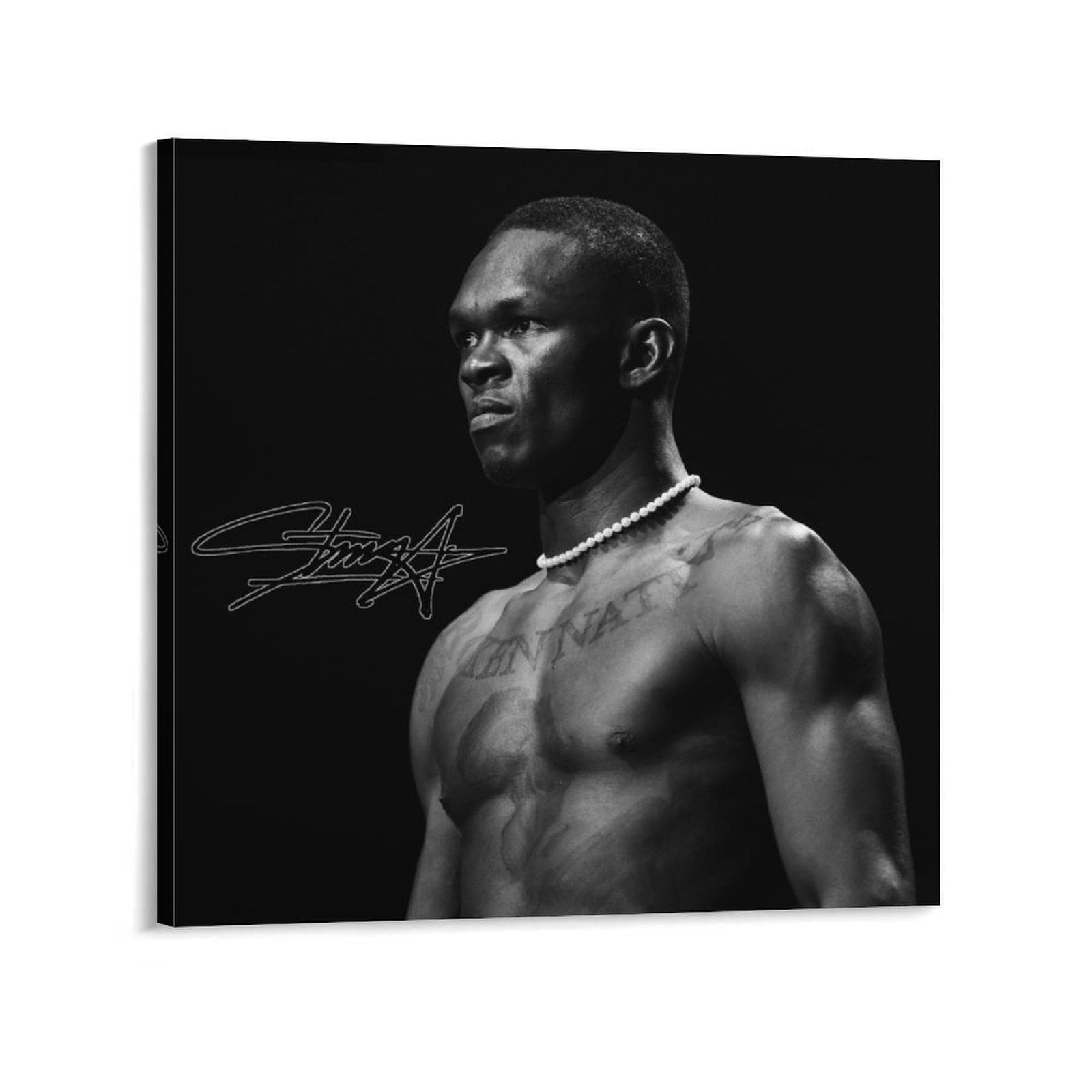Israel Adesanya Poster Signature Mixed Martial Posters Poster ...