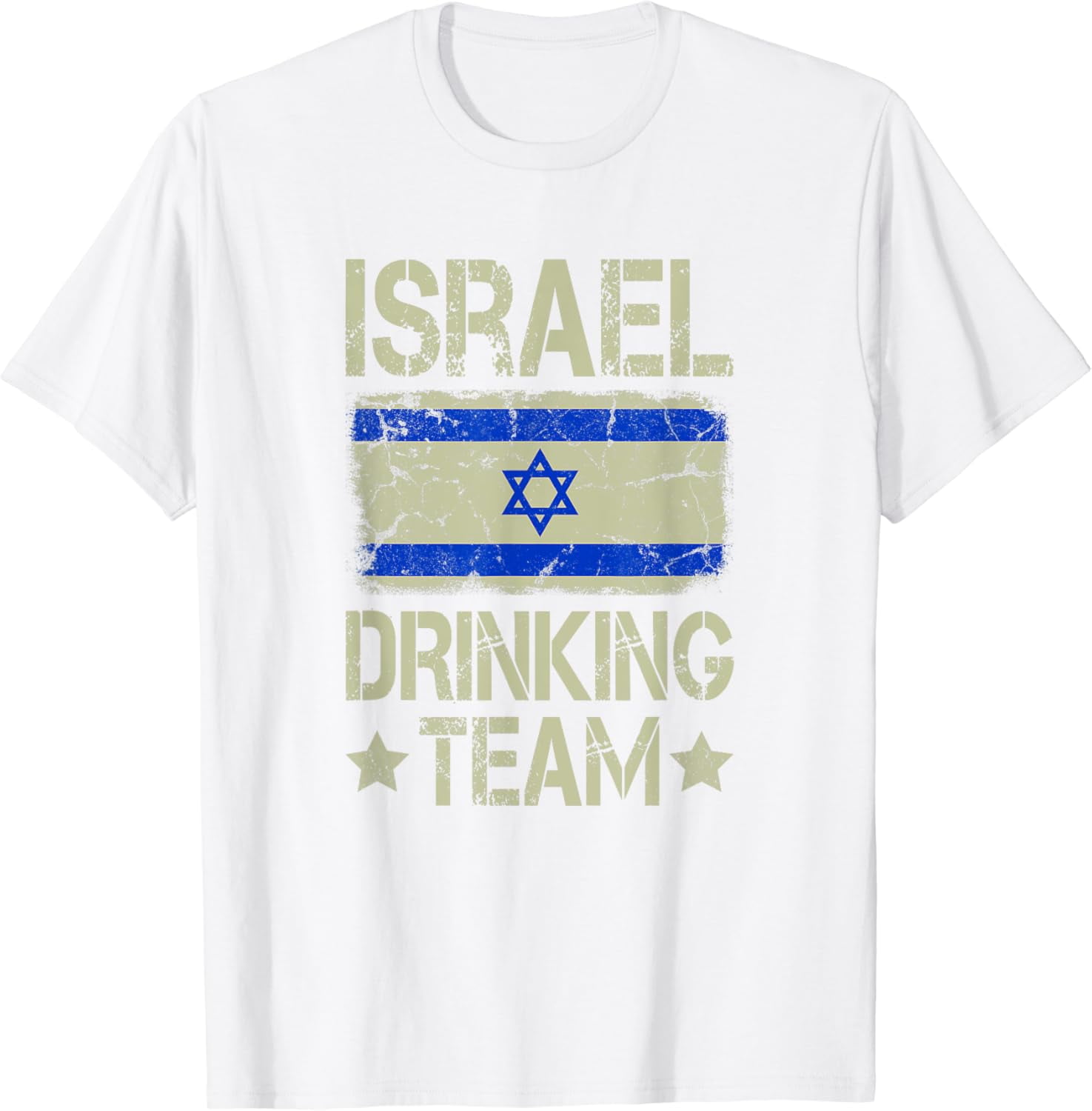 Israel Drinking Team Israeli Flag Funny Drinking T-Shirt - Walmart.com