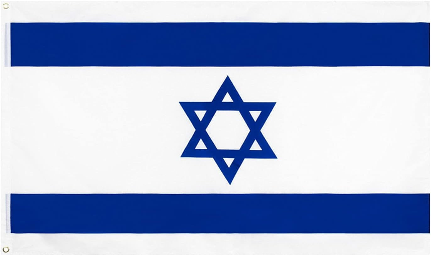 Israel Flag 3x5 Ft Outdoor Double Sided- Israeli National Flag with 2 ...