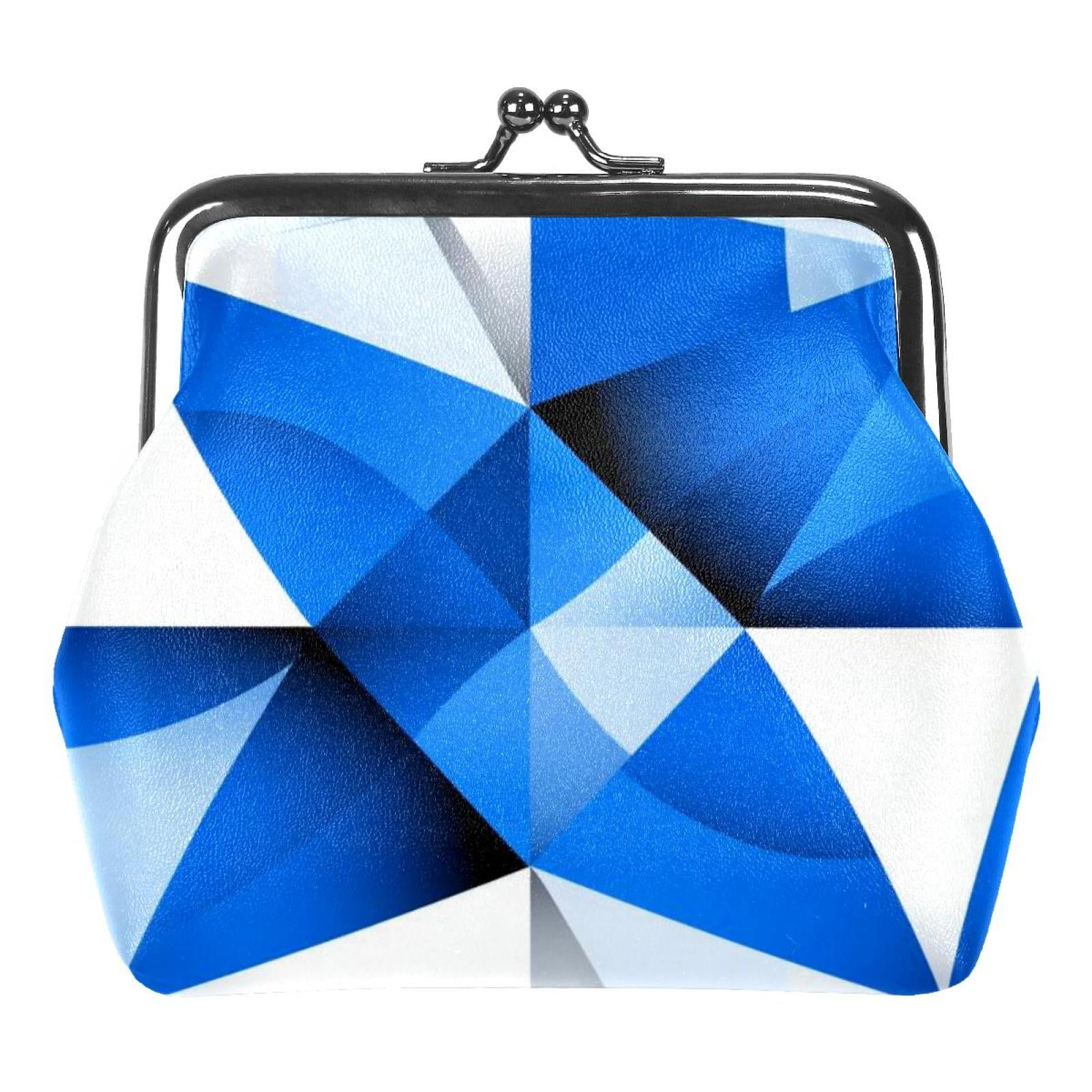 Israel Flag Coin Purse Vintage Pouch Kiss-lock Change Purse Wallets ...