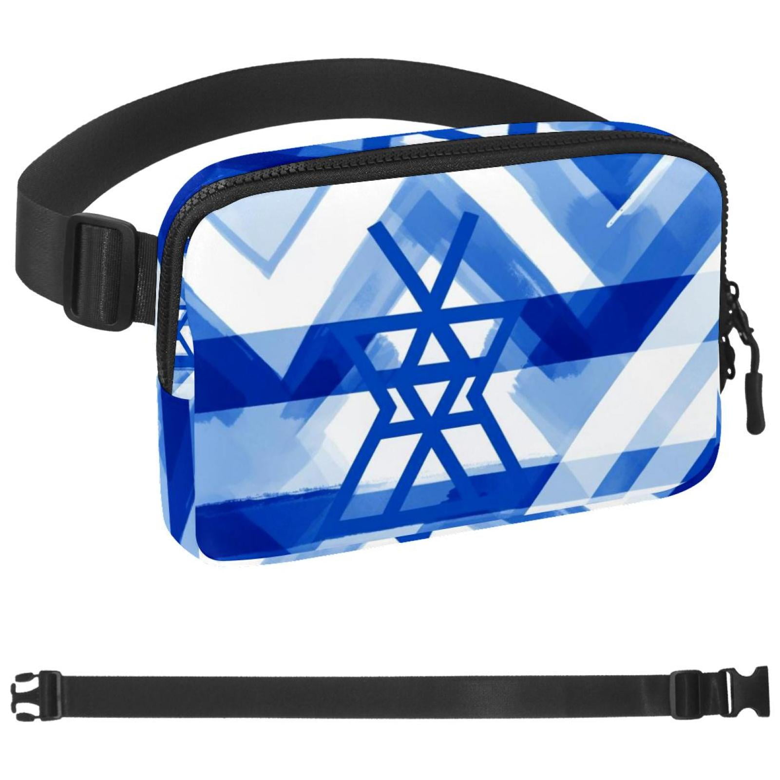 Israel Flag Crossbody Fanny Pack, Gifts for Enjoy Sports Festival ...