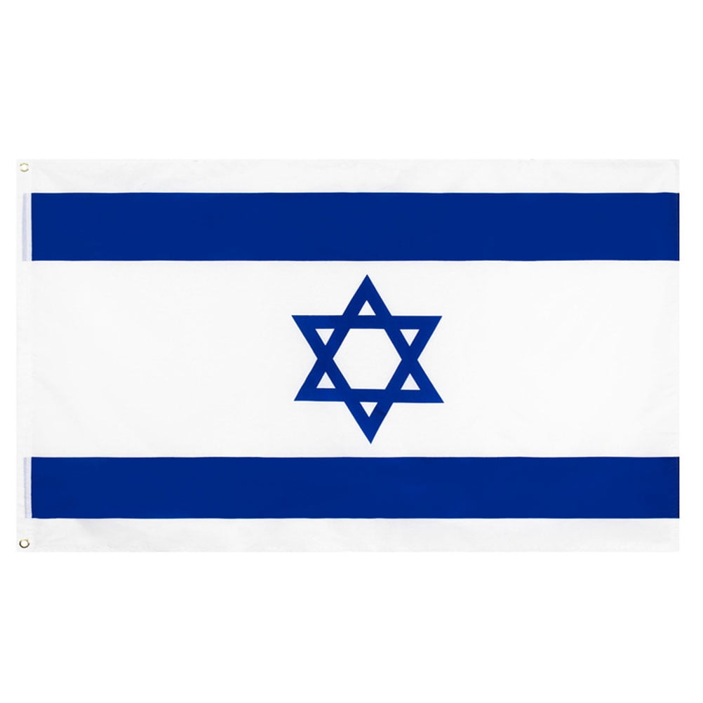 Israel Flag Foldable Flag Adornment Vivid Country Flag Banner Israel ...