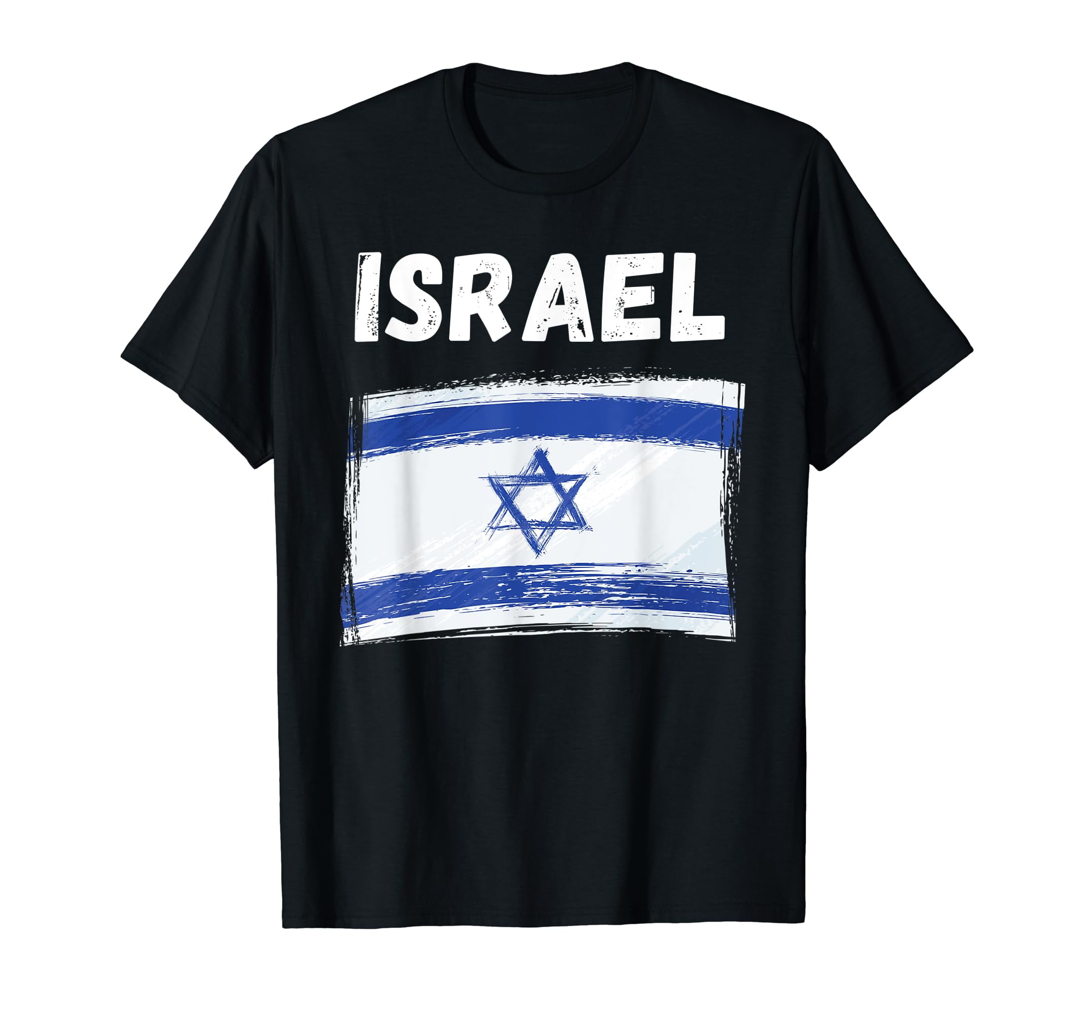 Israel Flag Holiday Vintage Grunge Israeli Flag T-Shirt - Walmart.com