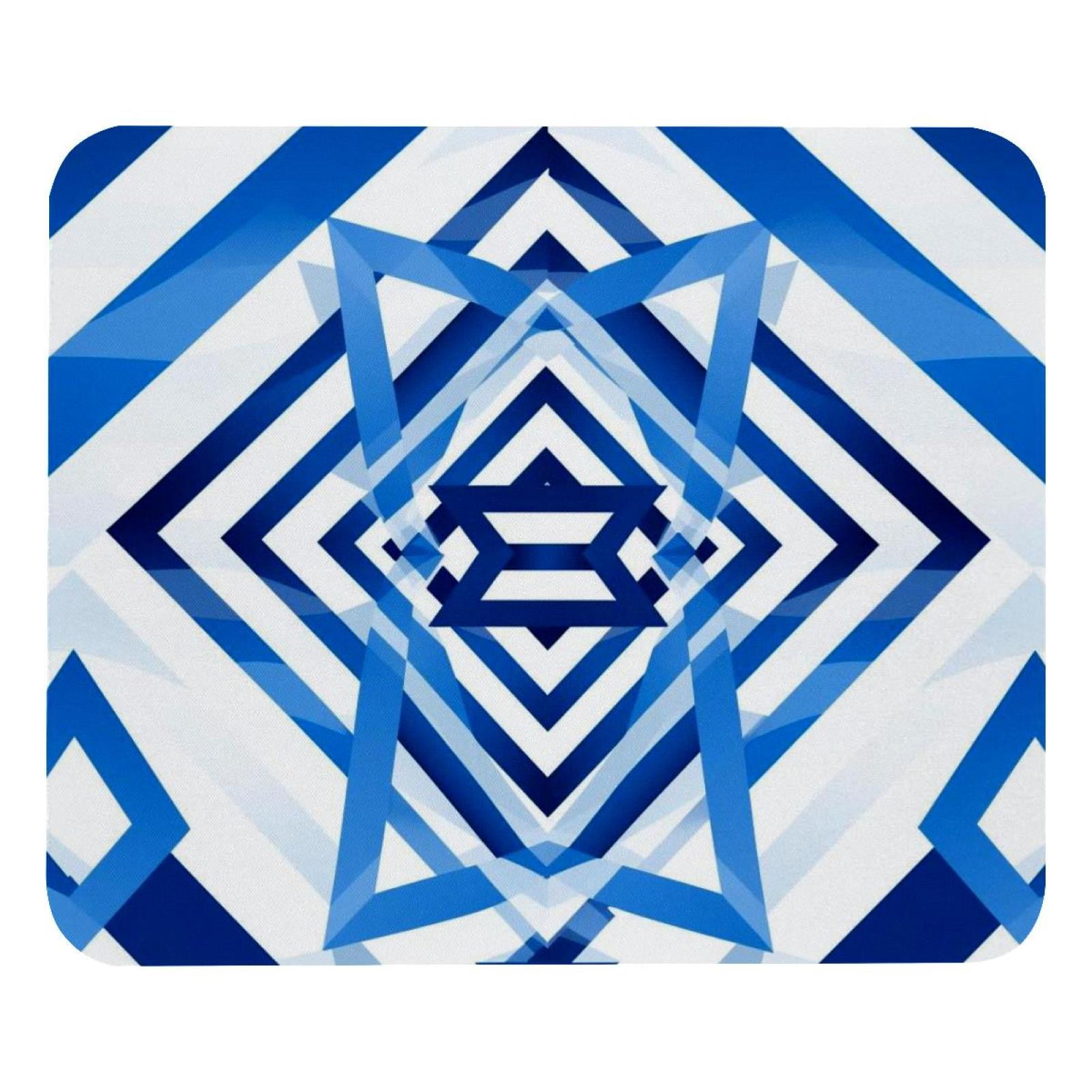 Israel Flag Mouse Pad, Rubber Base Computer Mouse Pads for Wireless ...