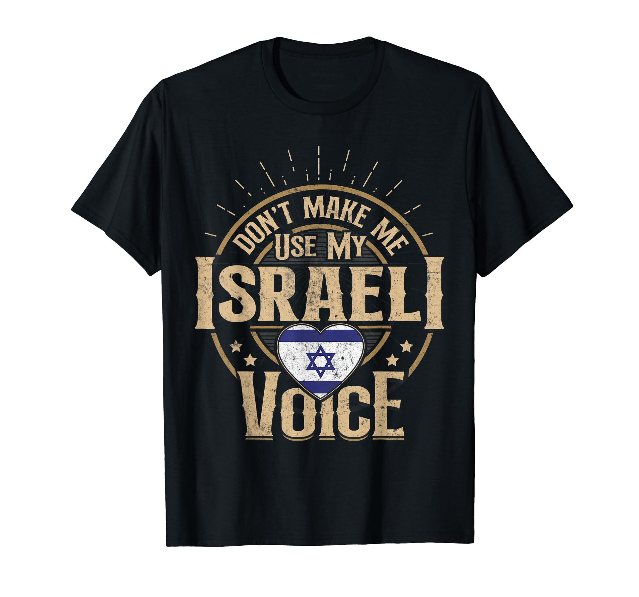 Israel Flag Souvenirs for Israeli Men & Women T-Shirt - Walmart.com