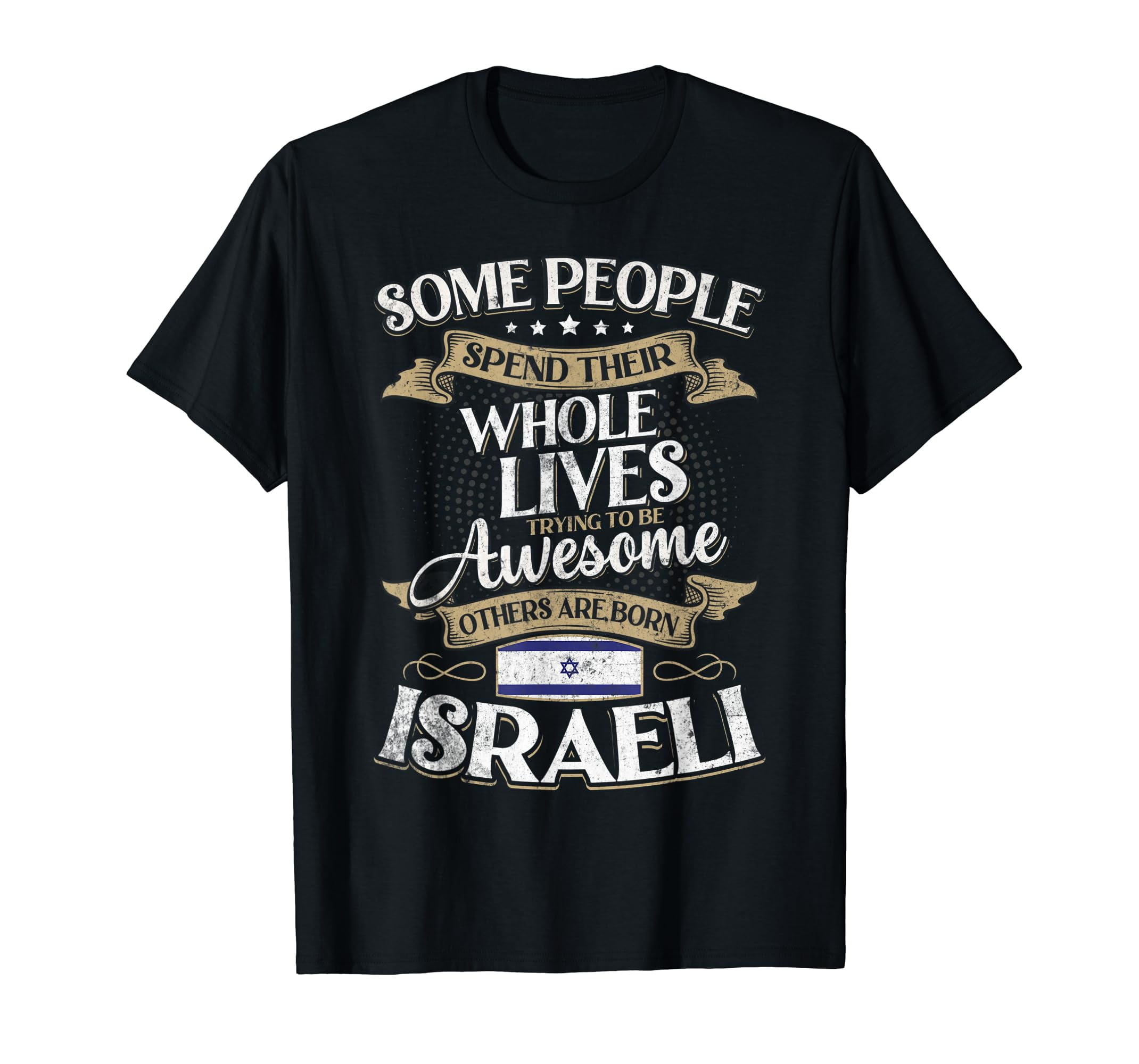 Israel Flag Souvenirs for Israeli Men & Women T-Shirt - Walmart.com