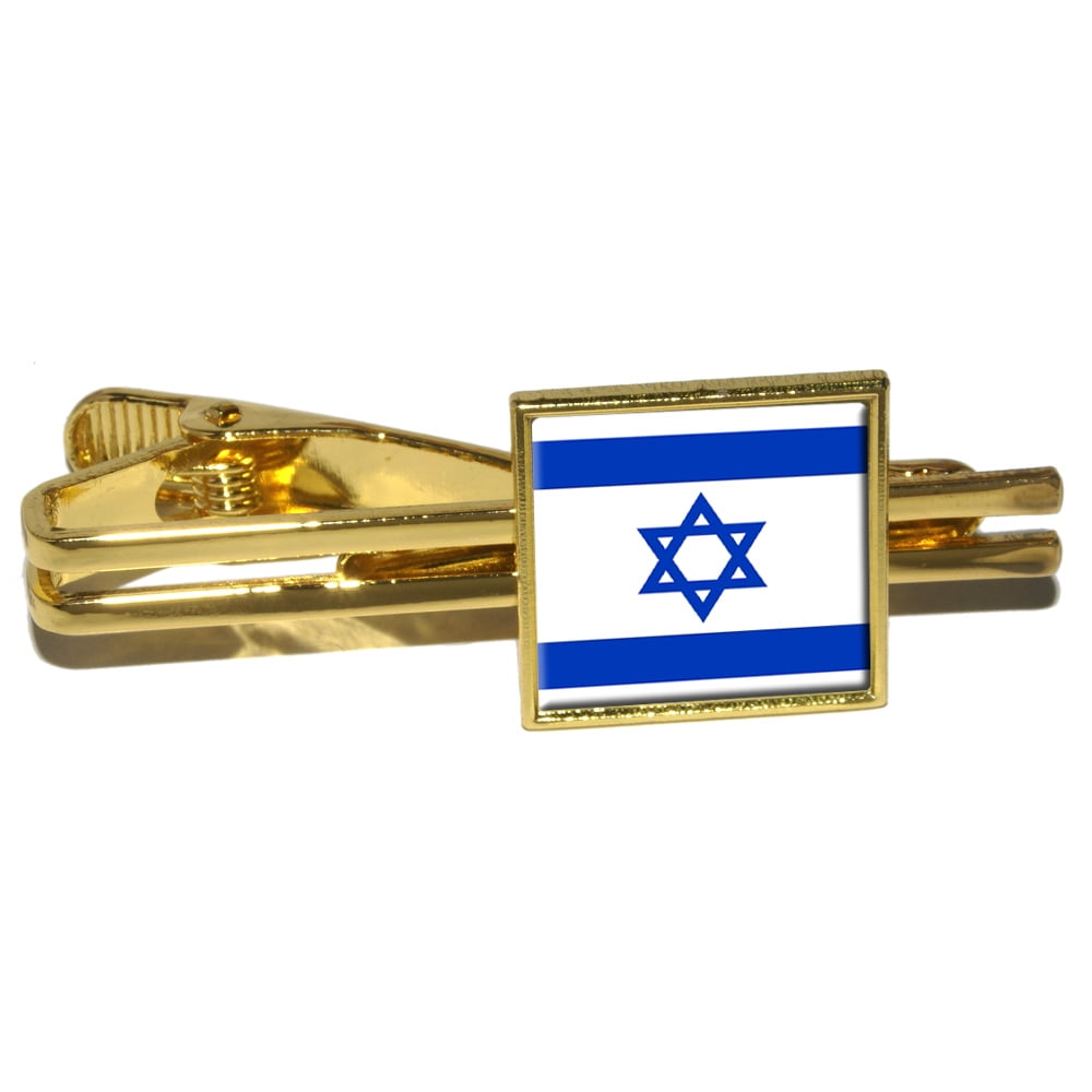Israel Flag Square Tie Clip - Walmart.com