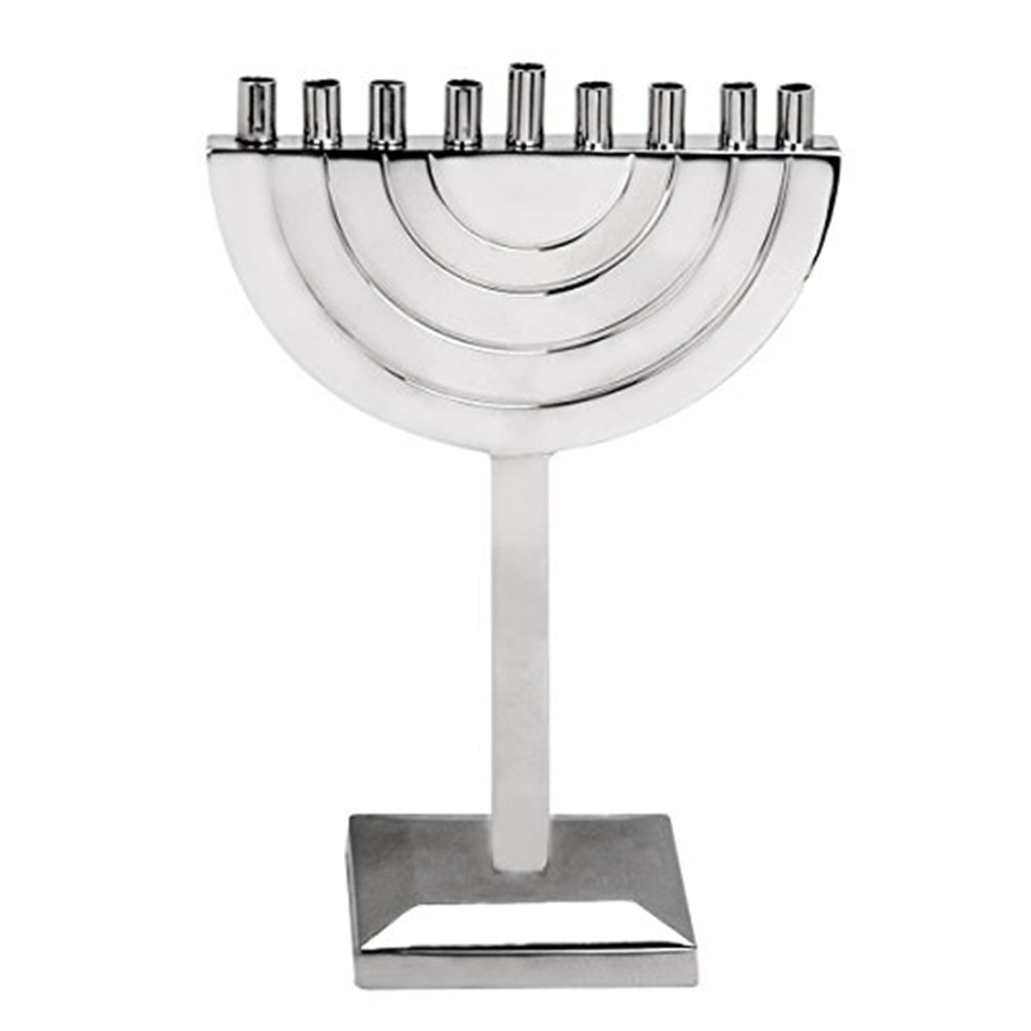 Israel Giftware Designs M-675 Modern Stainless Steel Menorah - 11.75 x ...