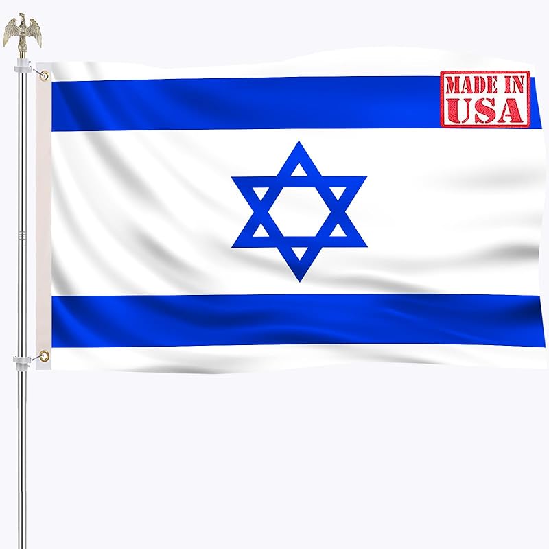 Israel Israeli Flag 3x5 Outdoor Double Sided Vivid Color Heavy Duty ...