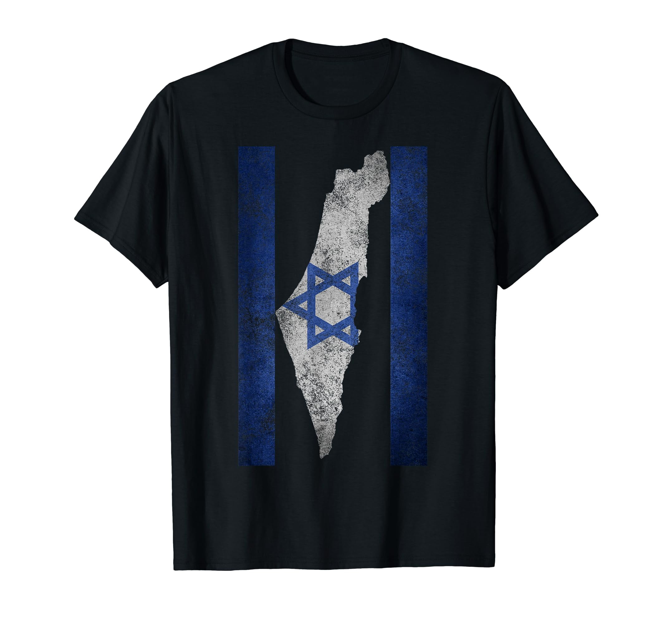 Israel Map Shirt Travel Jews Proud Jewish Gifts Israeli Flag T-Shirt ...
