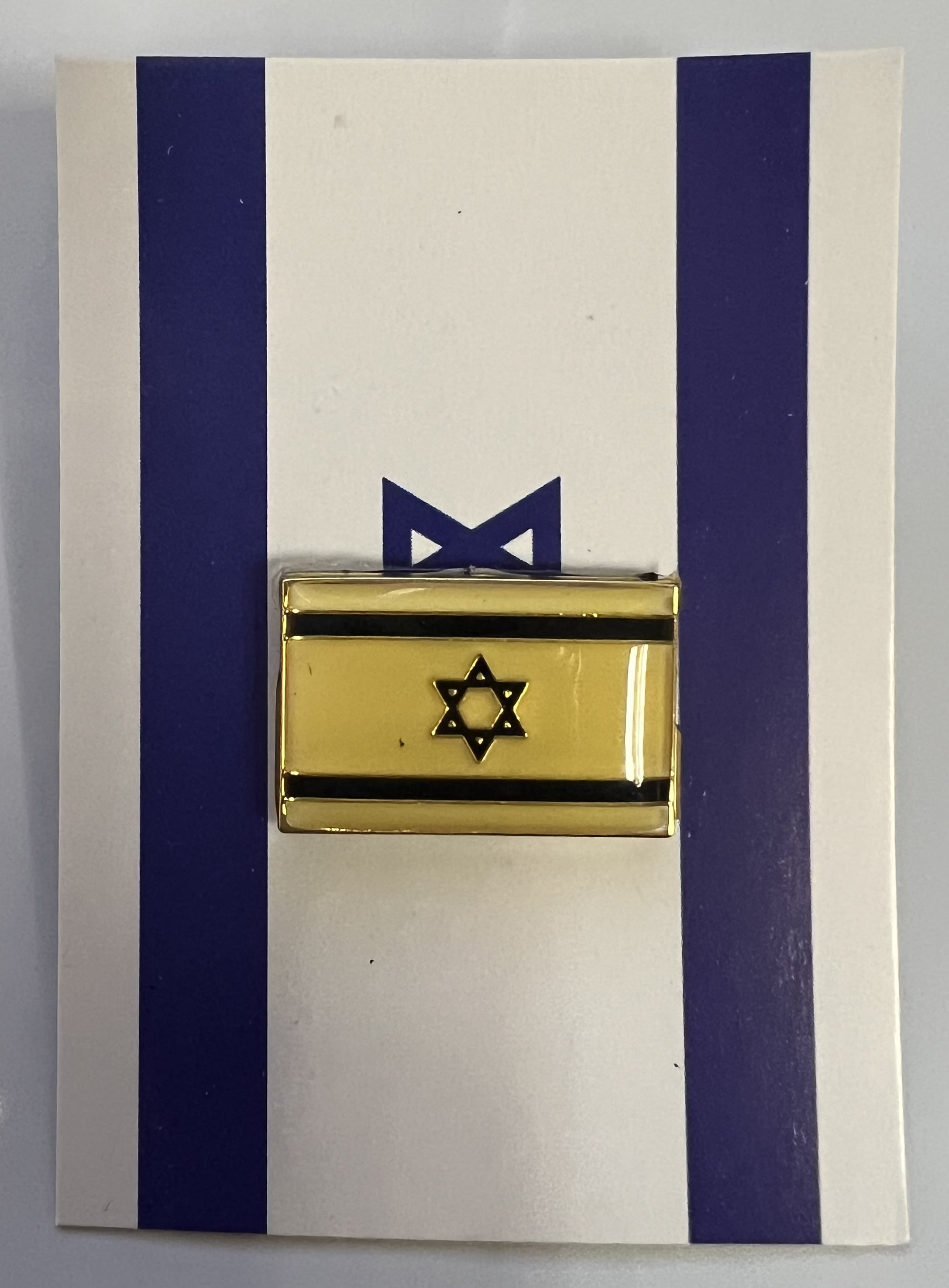 Israel Rectangle Lapel Pins 12 Pack - Walmart.com