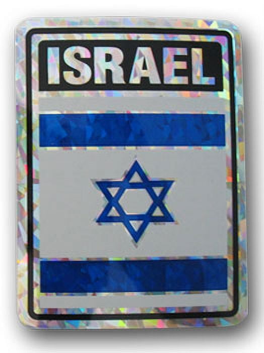 Israel Reflective Decal - Walmart.com