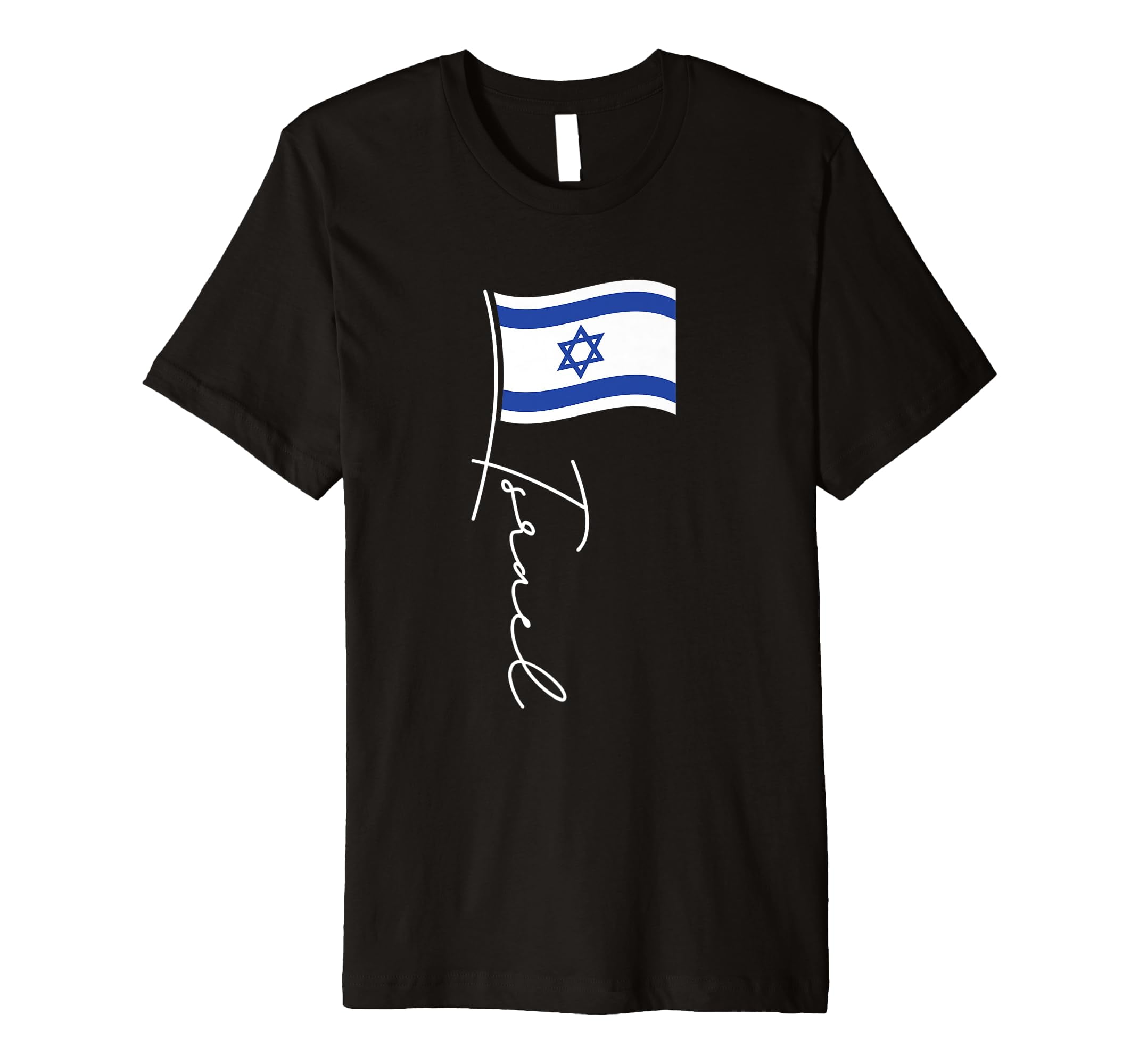 Israel Signature Flag Pole - Elegant Patriotic Israeli Flag Premium T ...