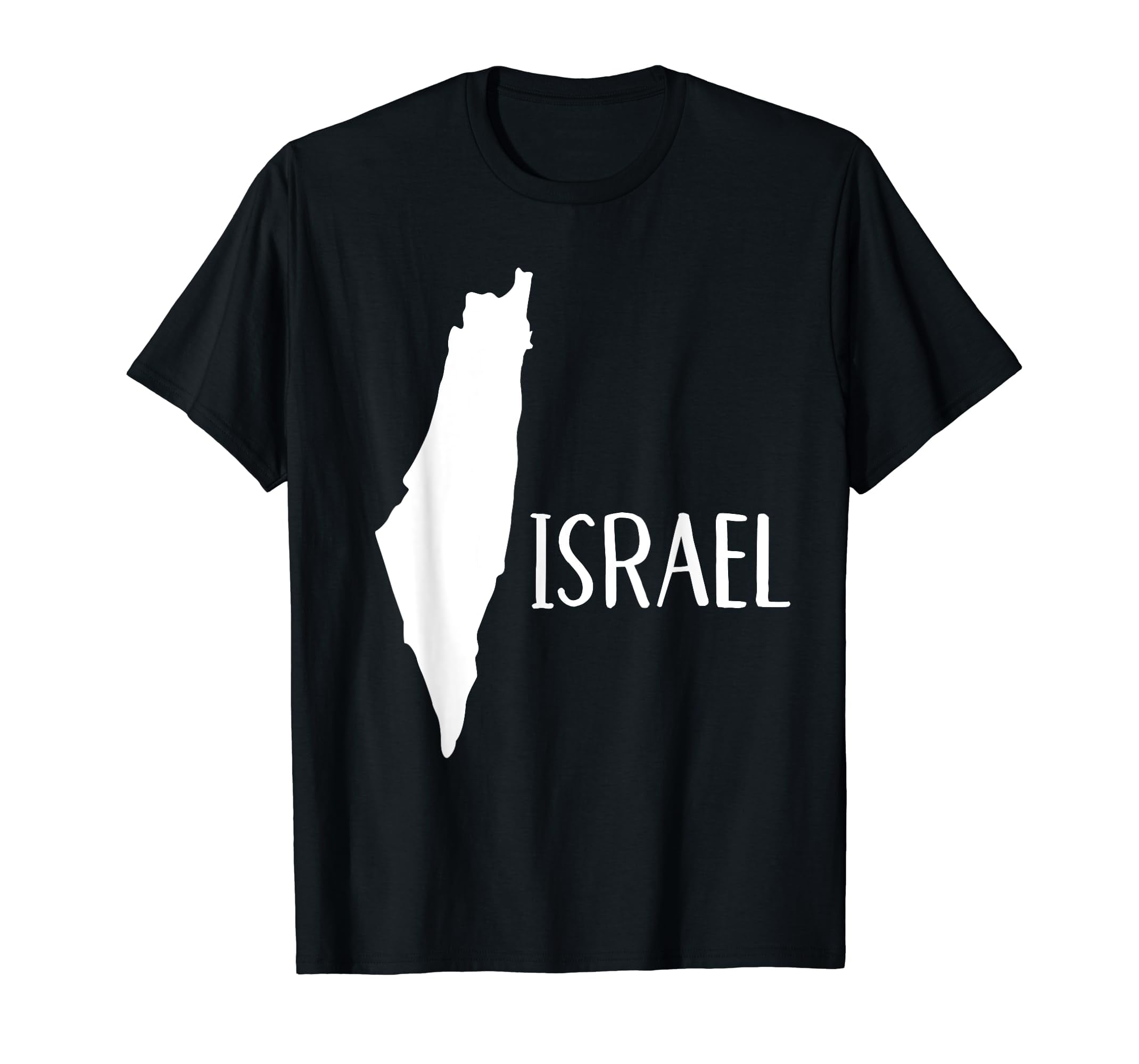 Israel map T-Shirt - Walmart.com