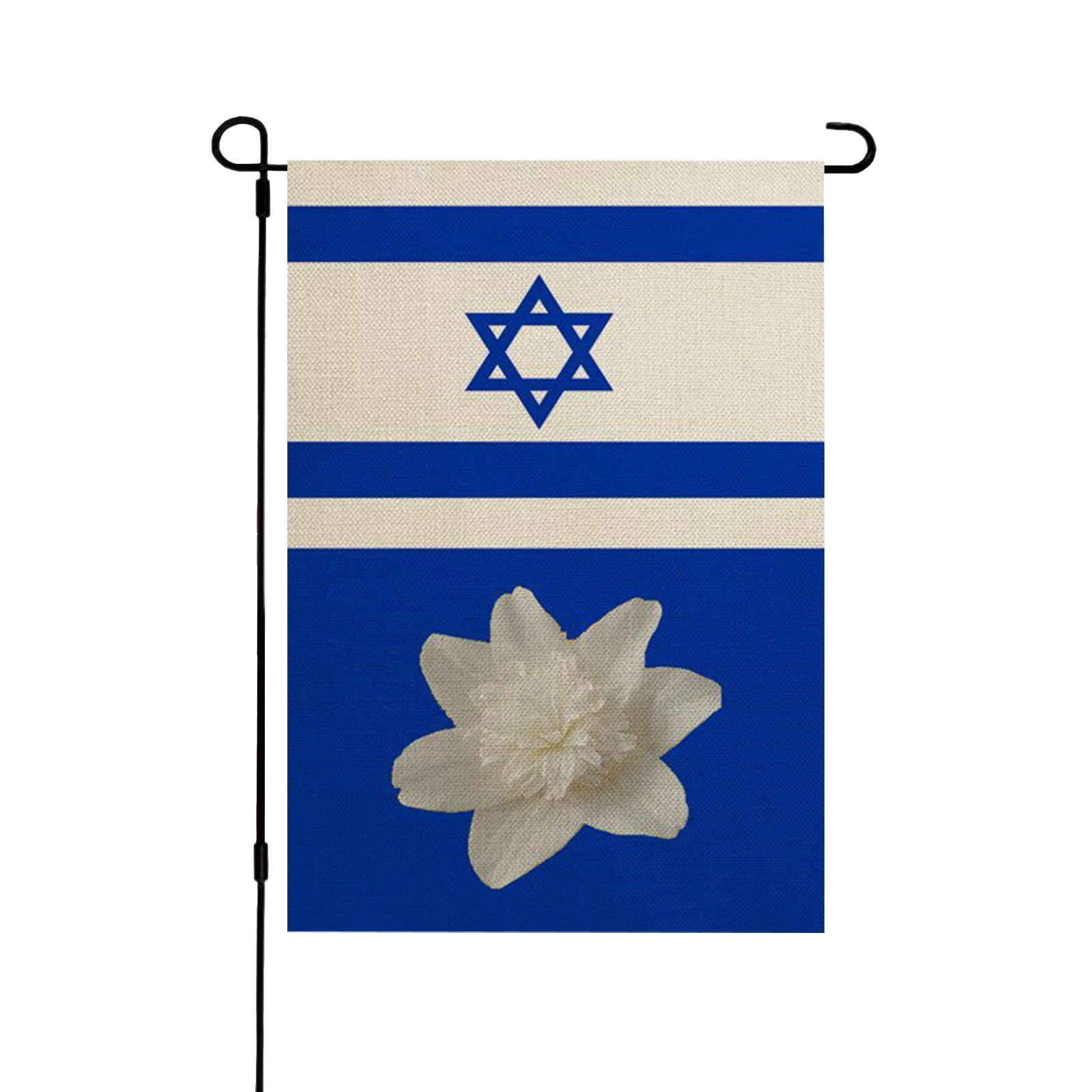 Israeli Flag Festival Courtyard Outdoor Decoration Garden Flag 30*45cm ...