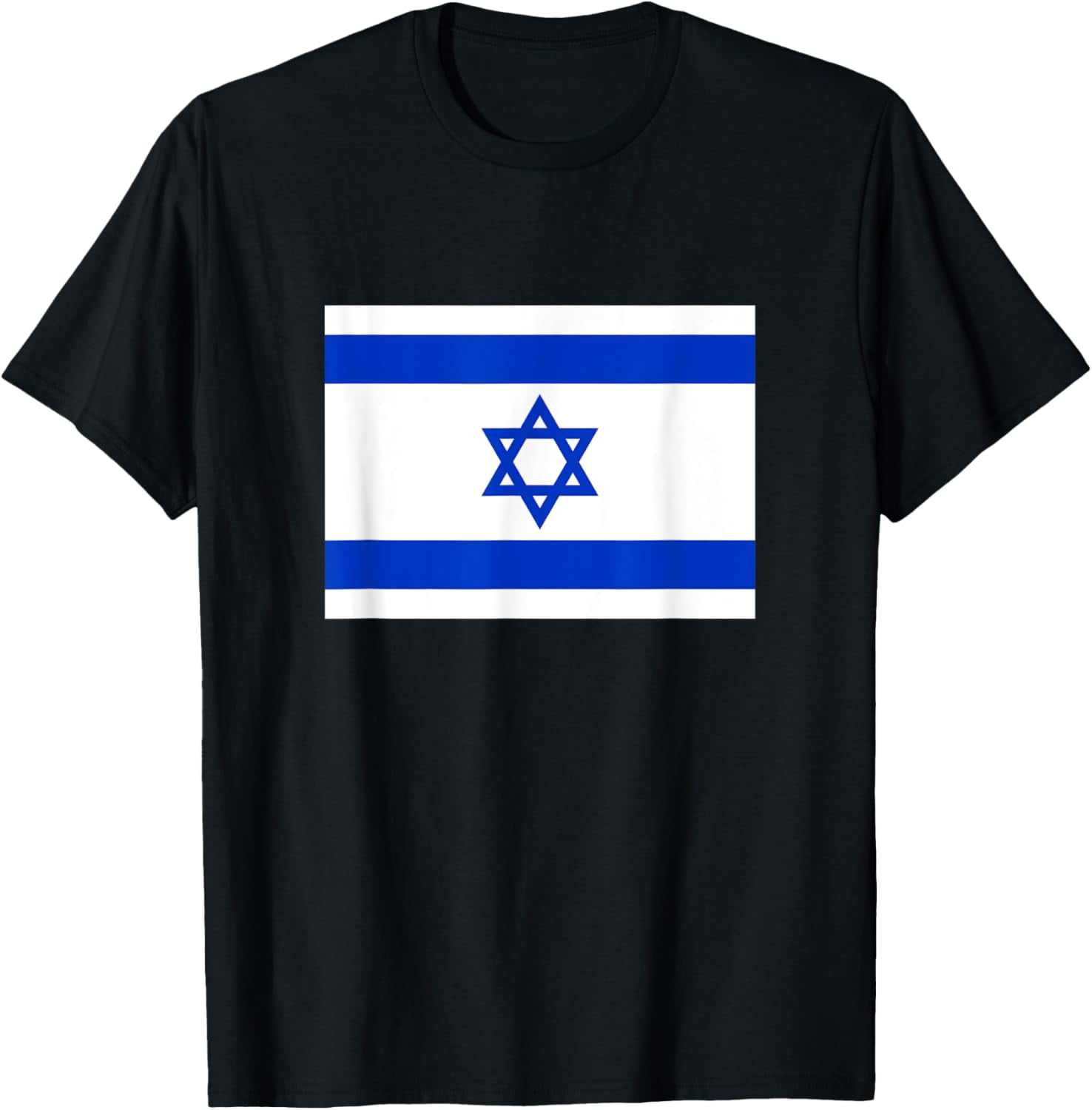 Israeli Flag Israel Jewish Symbol Star of David Pride Israel T-Shirt ...