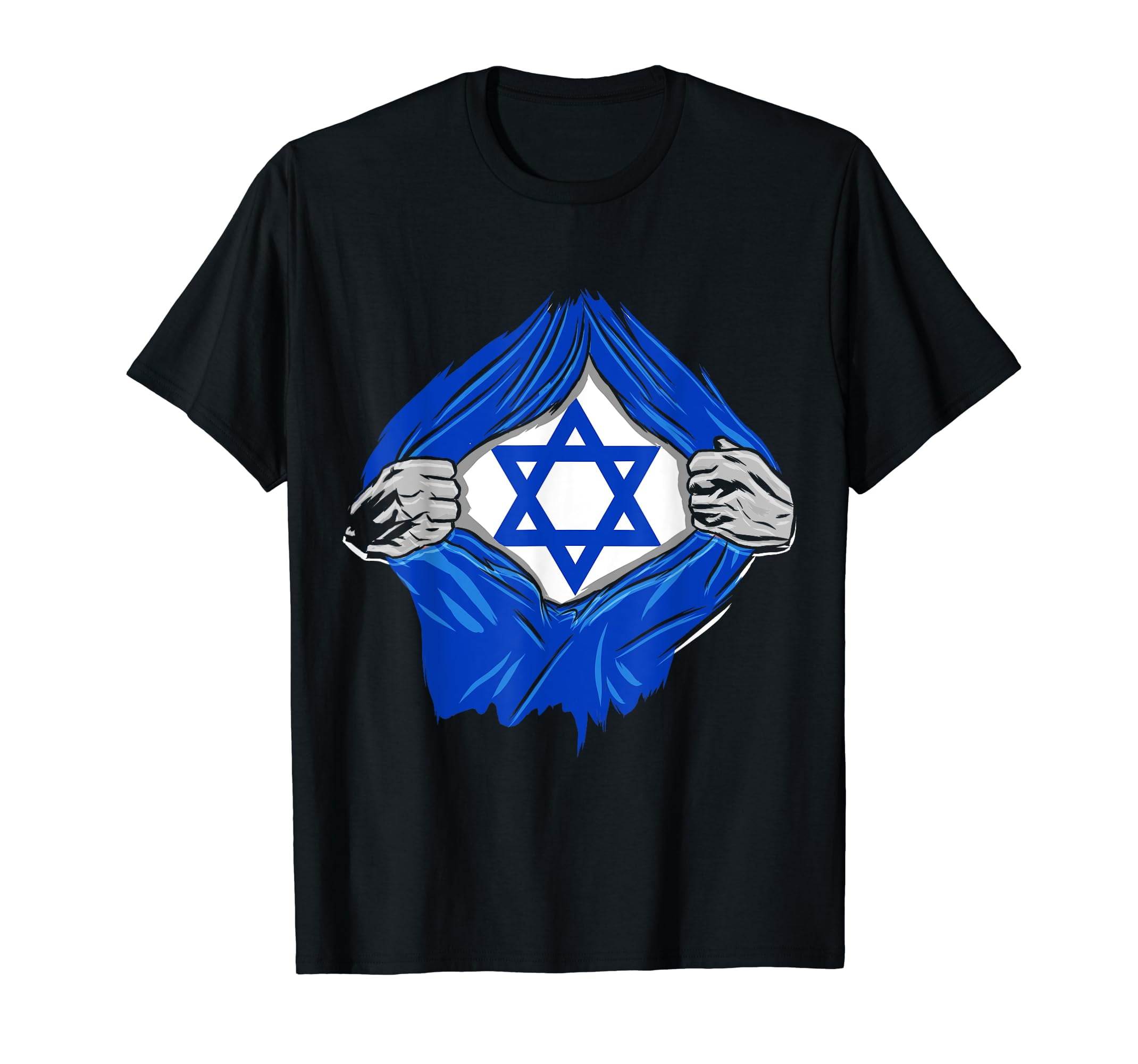 Israeli Flag Israel T-Shirt - Walmart.com