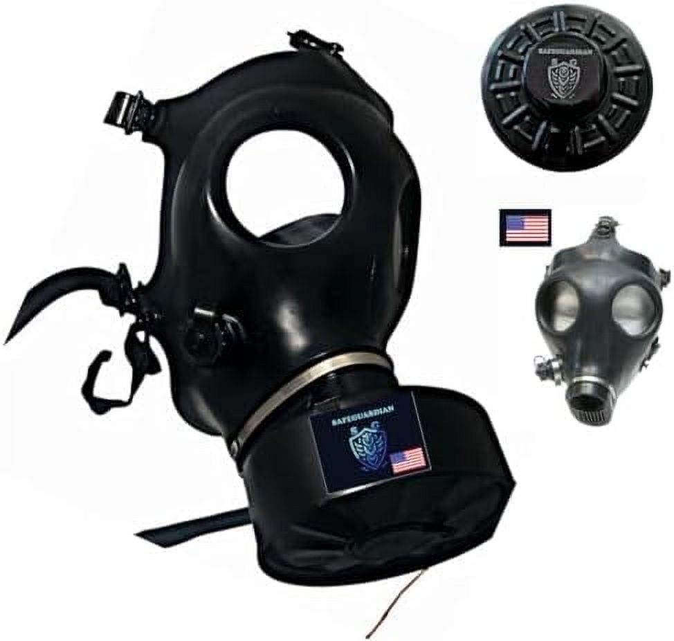 Israeli Gas Mask with 40mm Premium Filter Respirator, Paintball ...