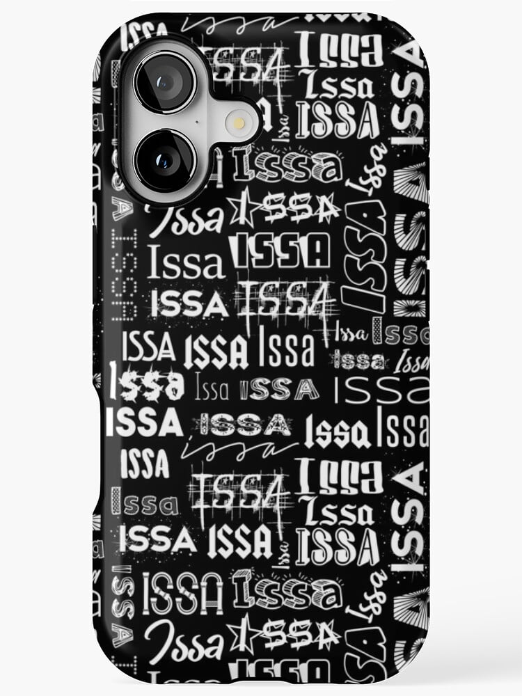 Issa Funny Meme Inspired Bold Typography Minimalist Pop Culture ...