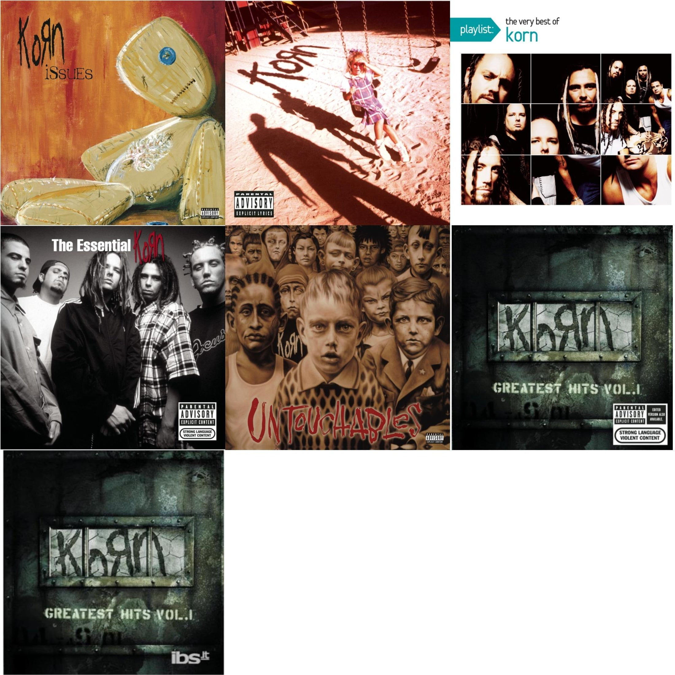 Issues (Explicit) & Korn (Explicit) & Playlist: Very Best Of Korn & Essential Korn ...